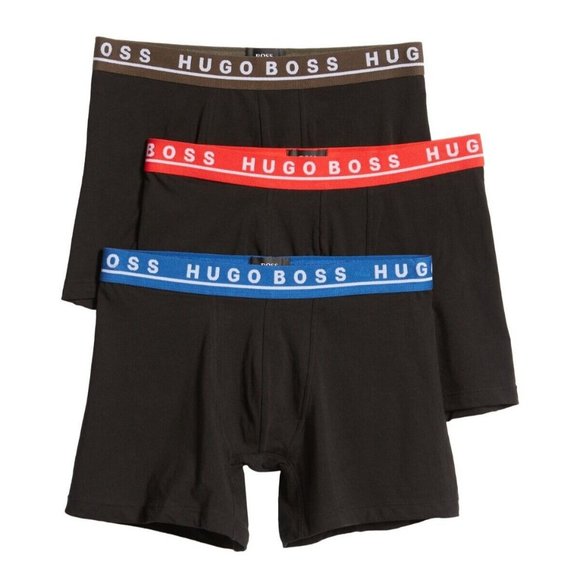 Hugo Boss | Underwear & Socks | Hugo Boss Mens 3 Pack Black Cotton ...